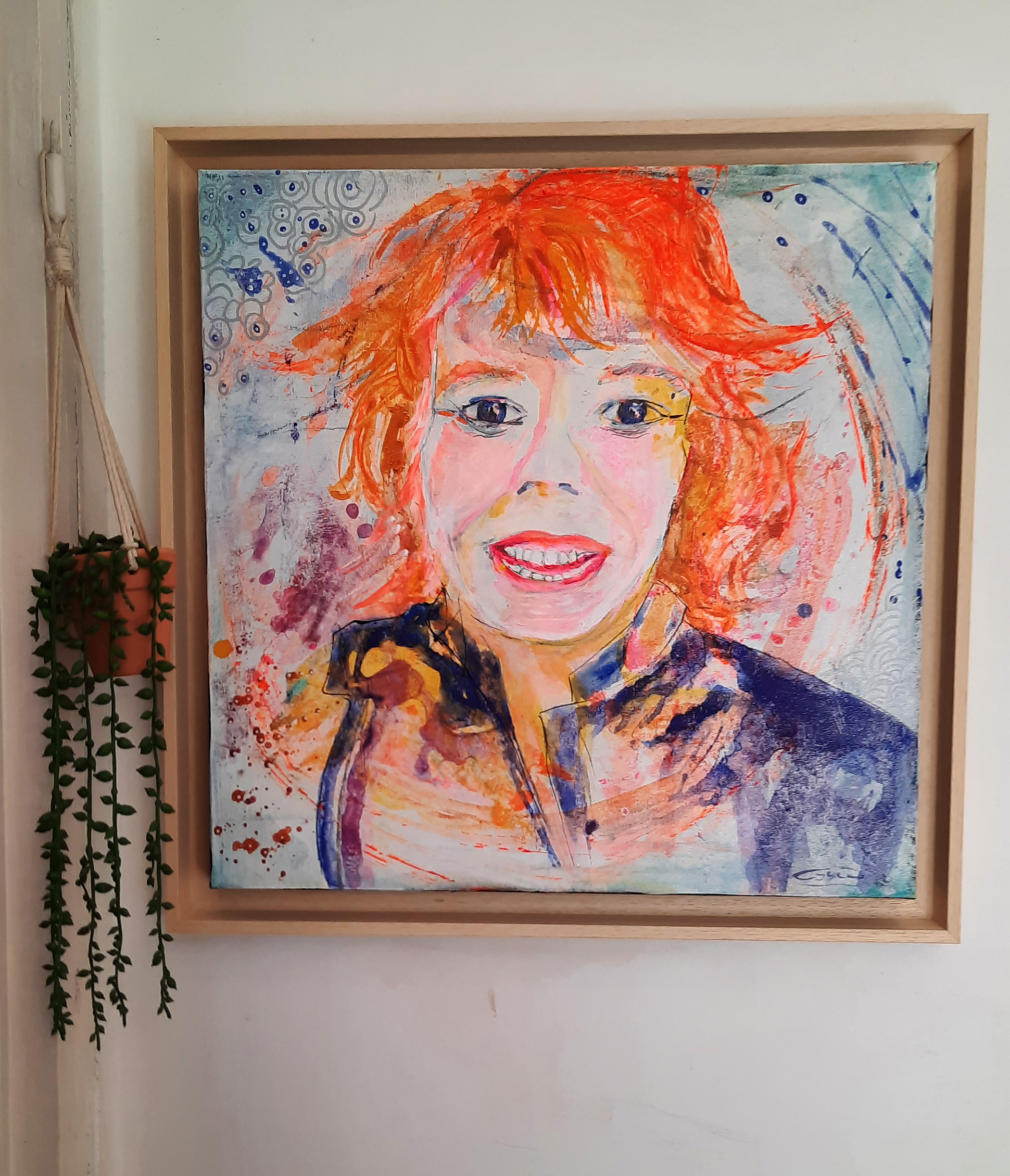 Autoportrait visible – Guénaëlle Piquepaille artiste peintre